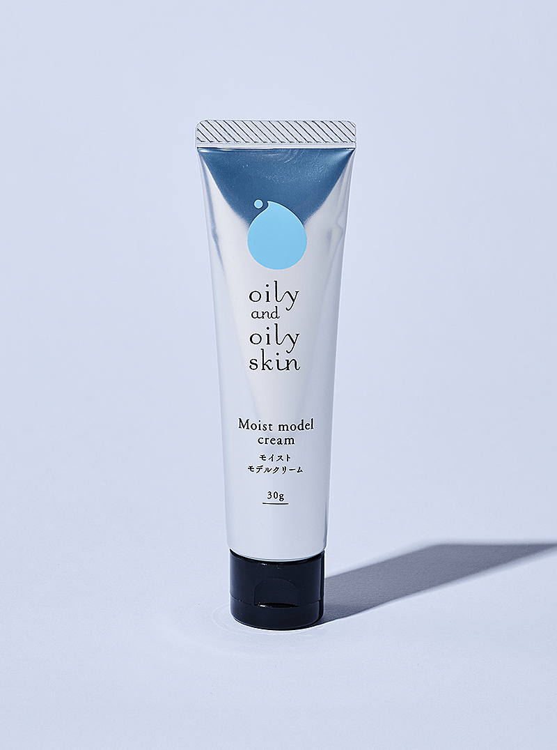 oily and oily skin (オイリーアンドオイリースキン) モイストモデルクリーム – WITH BRAND Project